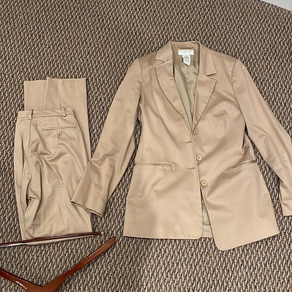 Henne | Jackets & Coats | Hennes Collection Beige Suit | Poshmark